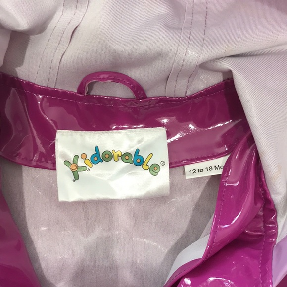 Kidorable | Jackets & Coats | Kidorable Rain Coat Purple Floral 218 Mo ...